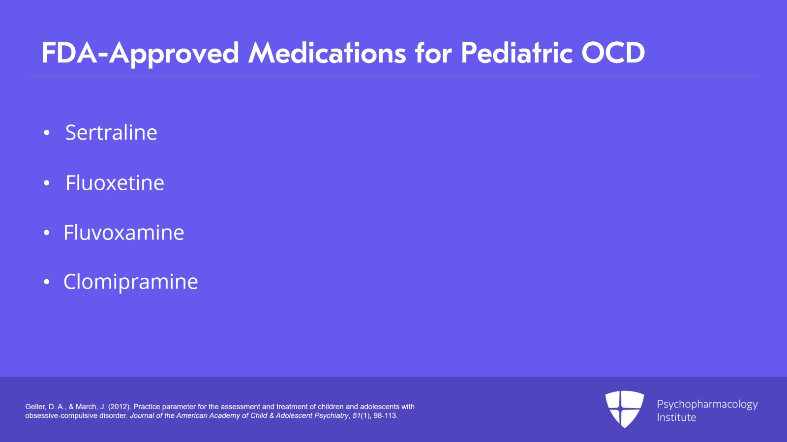 Psychopharmacology Institute